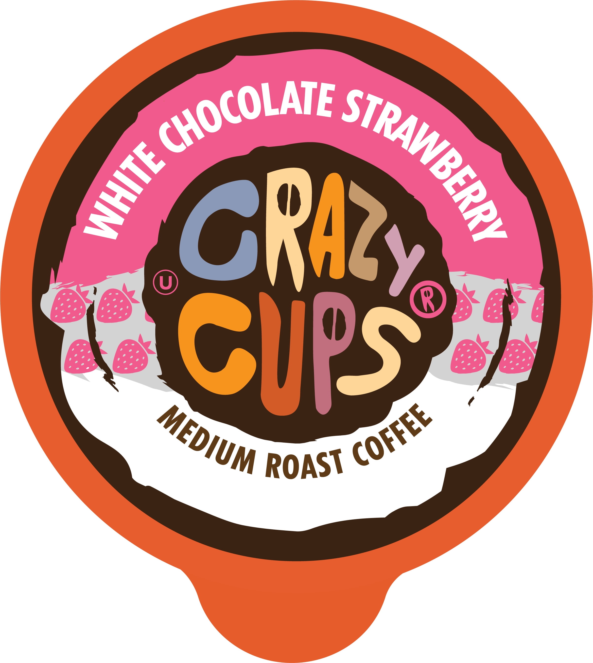 Crazy Cups Medium Roast K-Cups Coffee - White Chocolate Strawberry ...