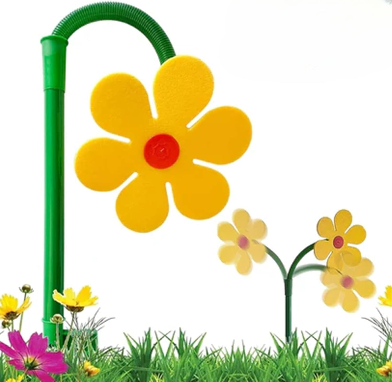 Crazy Daisy Sprinkler,2025 Crazy Dancing Flower Water Sprinkler ...