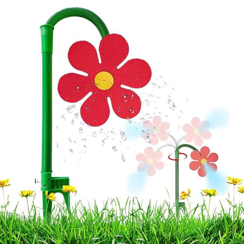 Crazy Daisy Sprinkler 760° Rotating Flower Water Sprinkler for Garden ...