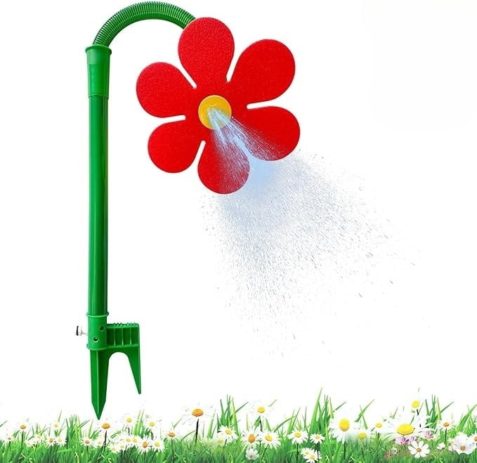 Crazy Daisy Sprinkler Crazy Dancing Flower Water Sprinkler Funny Sun ...