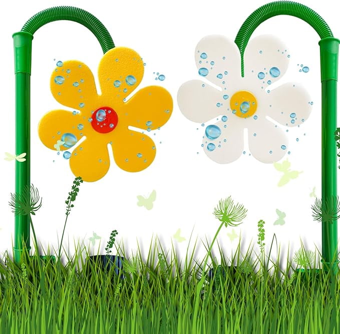 Crazy Daisy Sprinkler Crazy Funny Sun Flower Dancing Daisy Lawn ...