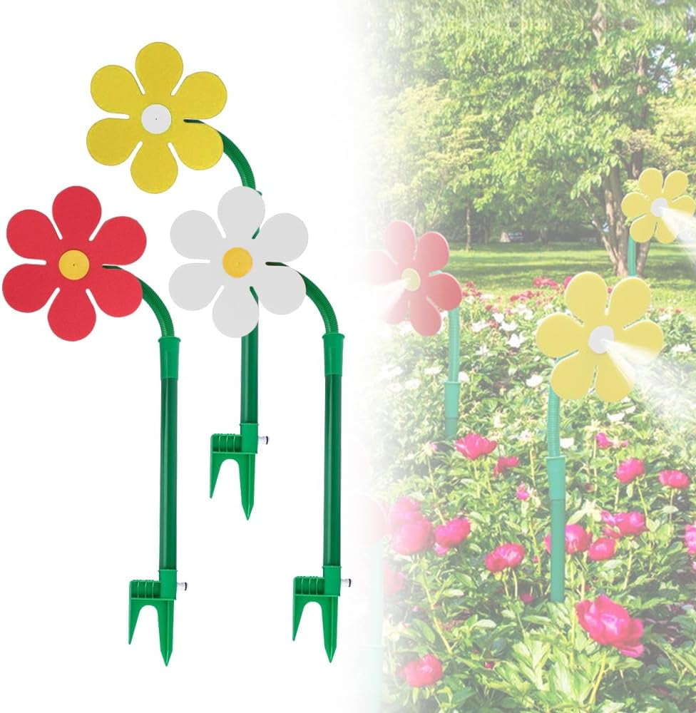 Crazy Daisy Sprinkler, Dancing Daisy Sprinkler for Dogs, Funny Sun ...