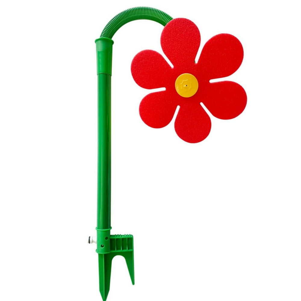 Crazy Daisy Sprinkler – Rotating Decorative Flower Water Feature ...