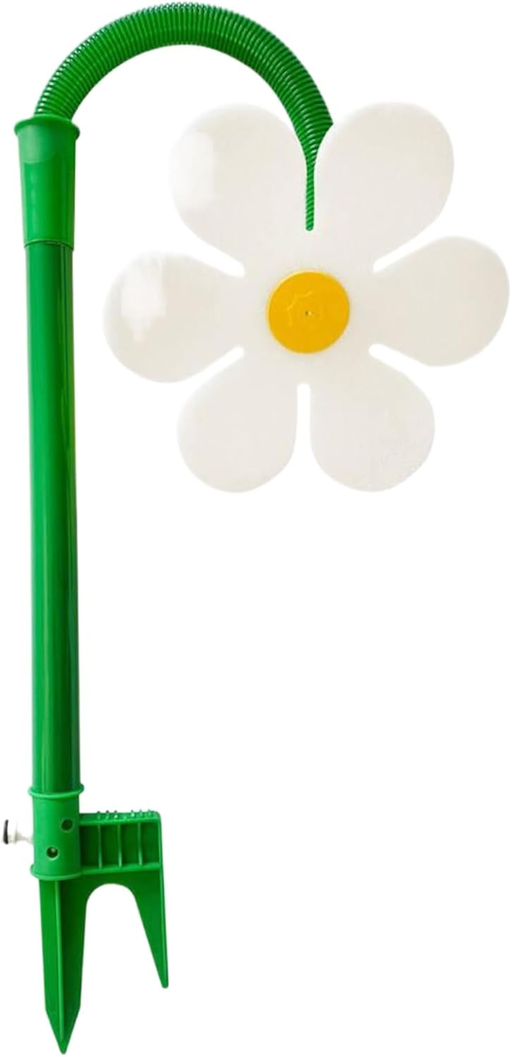 Crazy Daisy Sprinkler Sunflower Sprinkler for Yard 360° Rotating Garden ...