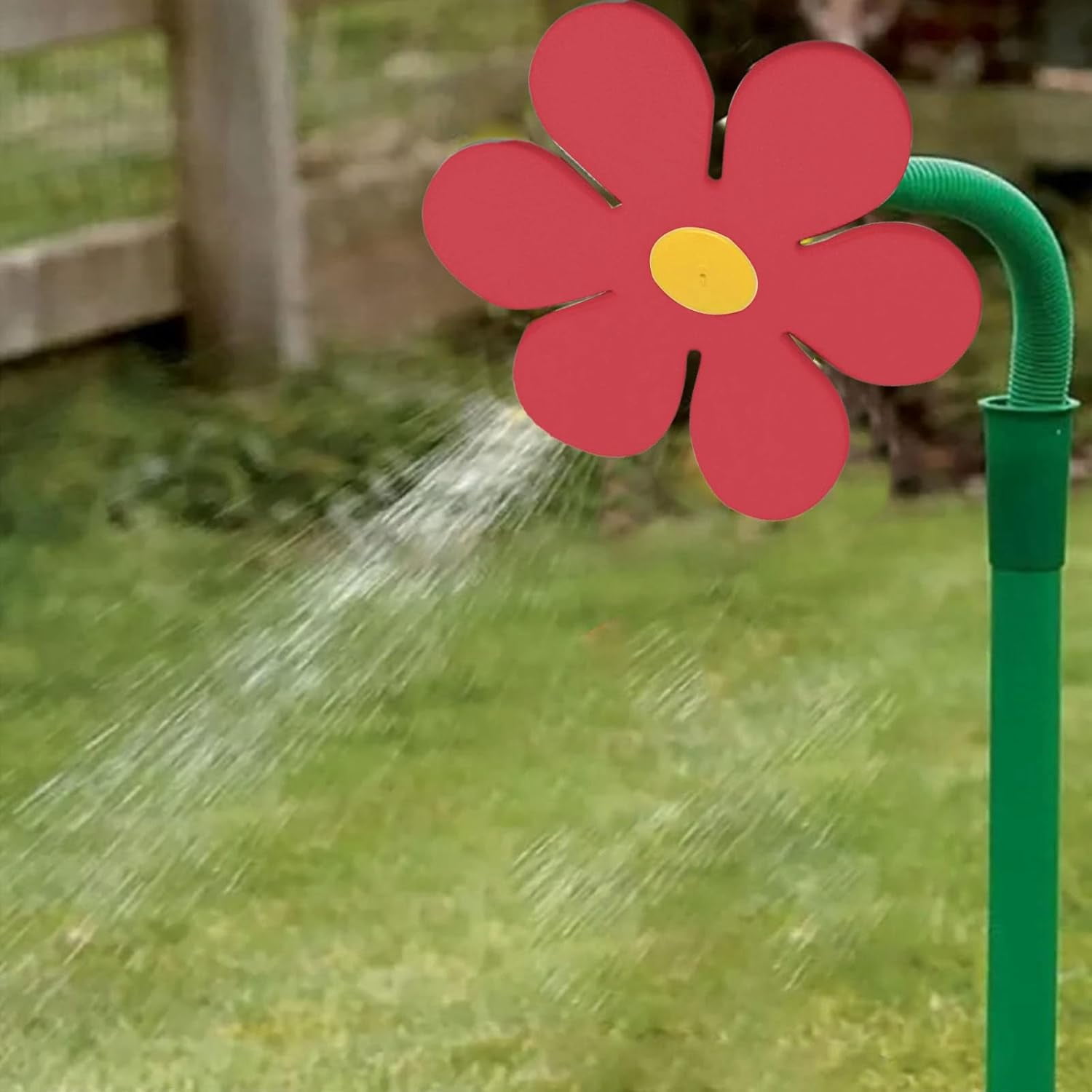 Crazy Dancing Daisy Sprinkler,Garden Sprinkler Stake with Adapter,360 ...