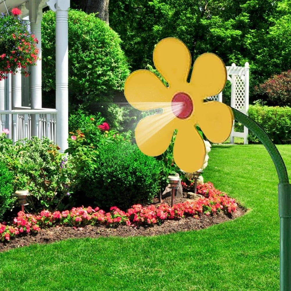 Crazy Dancing Flower Water Sprinkler,Funny Sun Flower Dancing Daisy ...