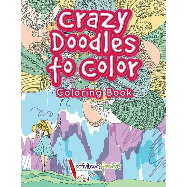 crazy kid coloring