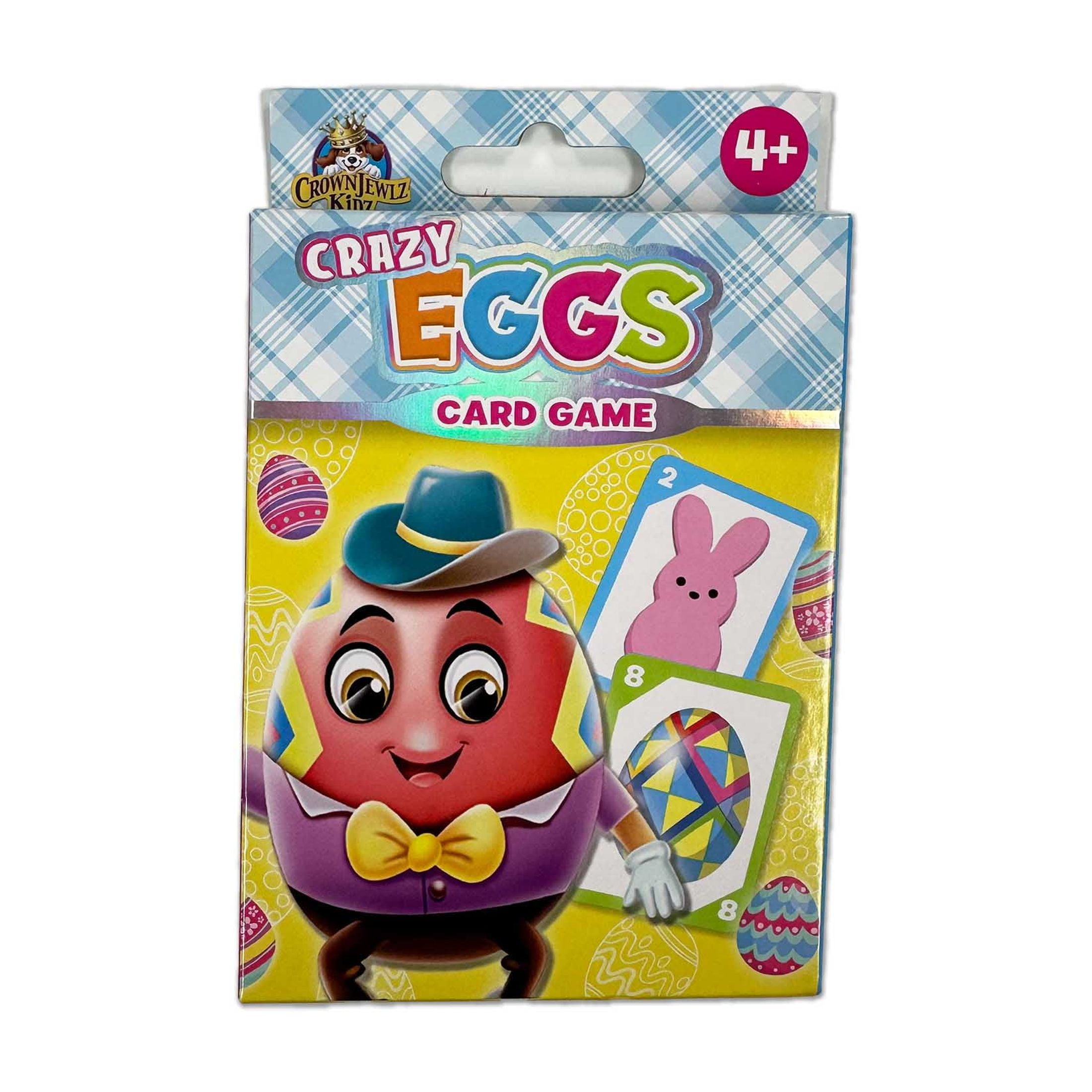Easter Card Games Crazy Eggs, by CrownJewlz Kidz, (Cards) - Walmart.com