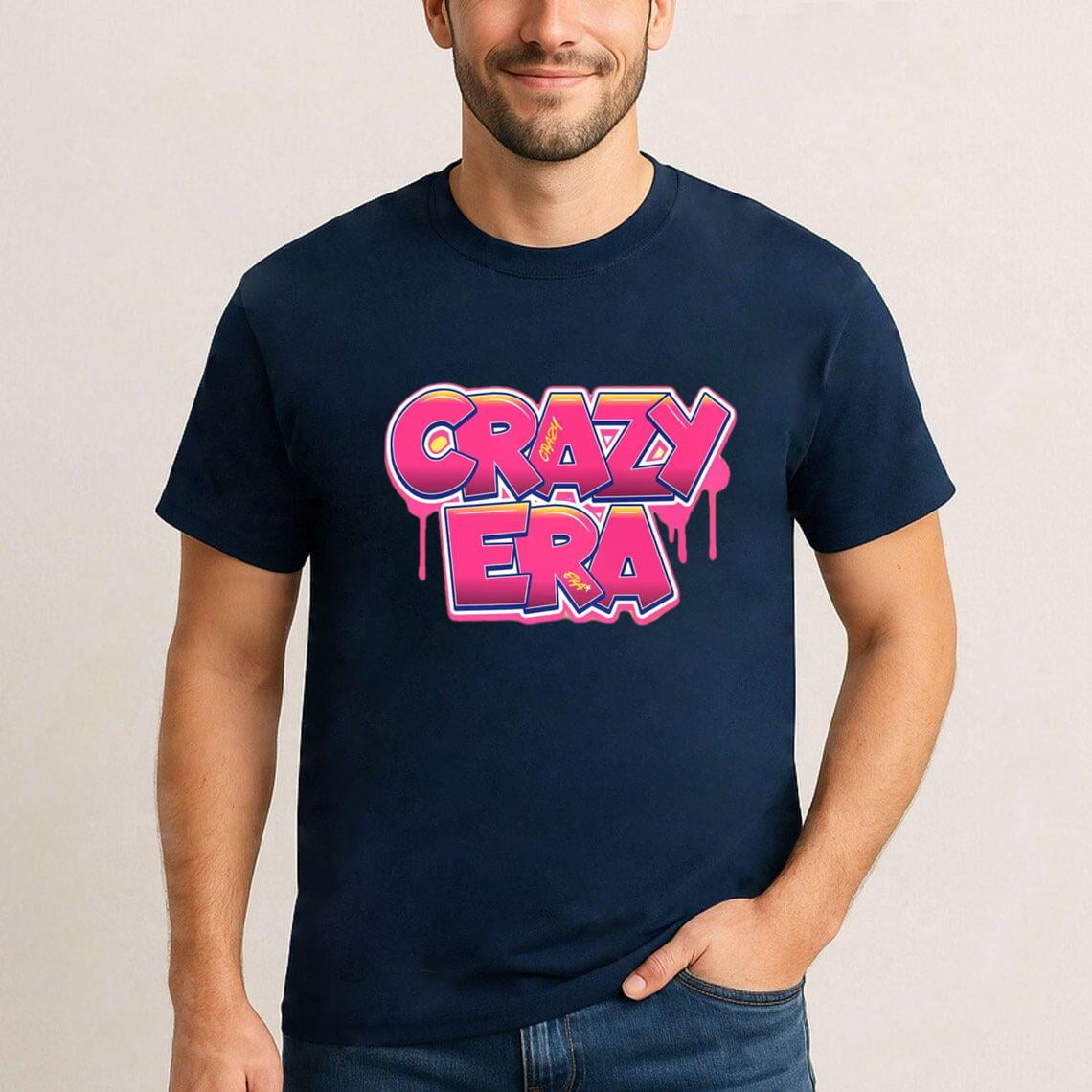 Crazy Era T-shirt with Wild Graphic Mood for Free Thinker Rebels, for ...