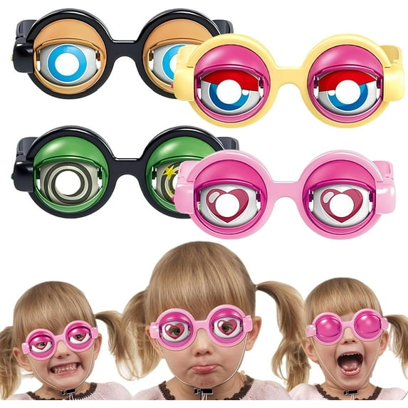Crazy Eyes Glasses, Winking Glass, Novelty Shaking Eye Glasses, Funny ...