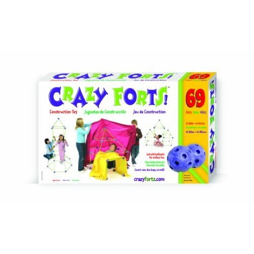 Everest Toys Crazy Forts - Kids Builder Set, Purple, 69 Pieces - Walmart.com