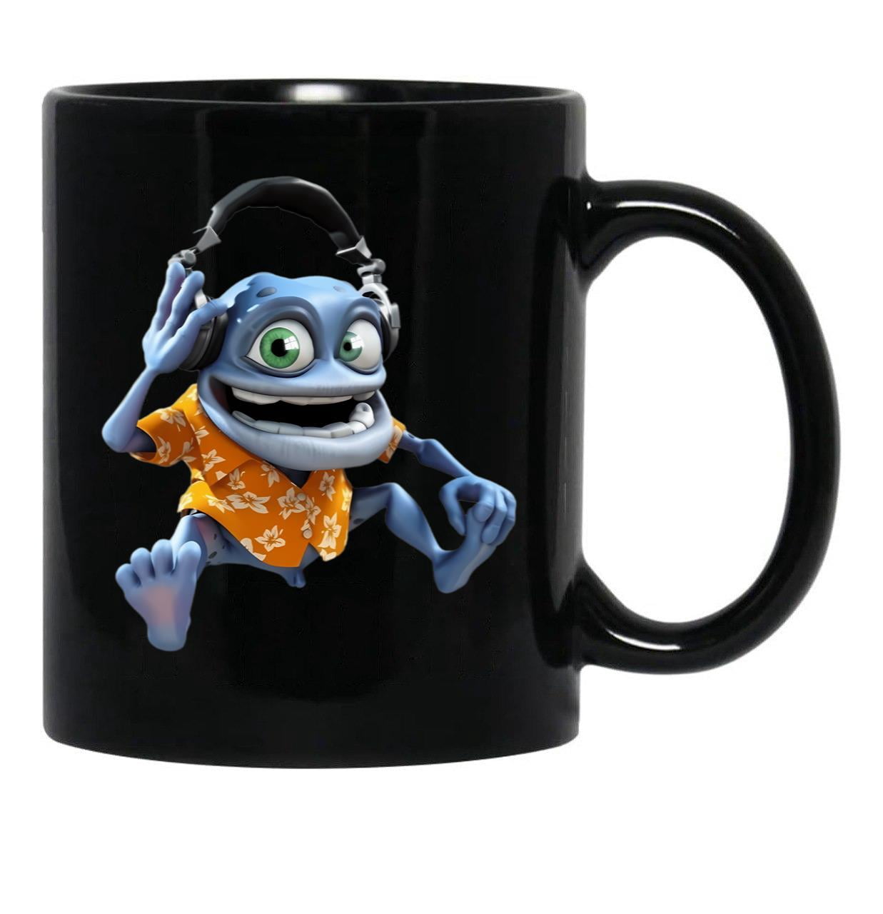 Crazy Frog Dj 2 Black Coffee Mug, Gift Coffee Mug - Walmart.com