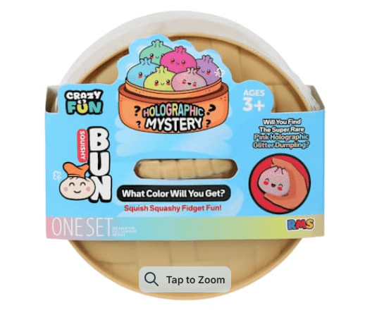 Crazy Fun Holographic Mystery Squishy Bun Set - Walmart.com