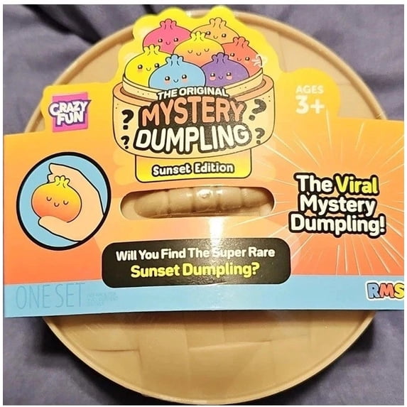 Crazy Fun Sunset Mystery Squishy Bun Dumpling (1 Random Color ...