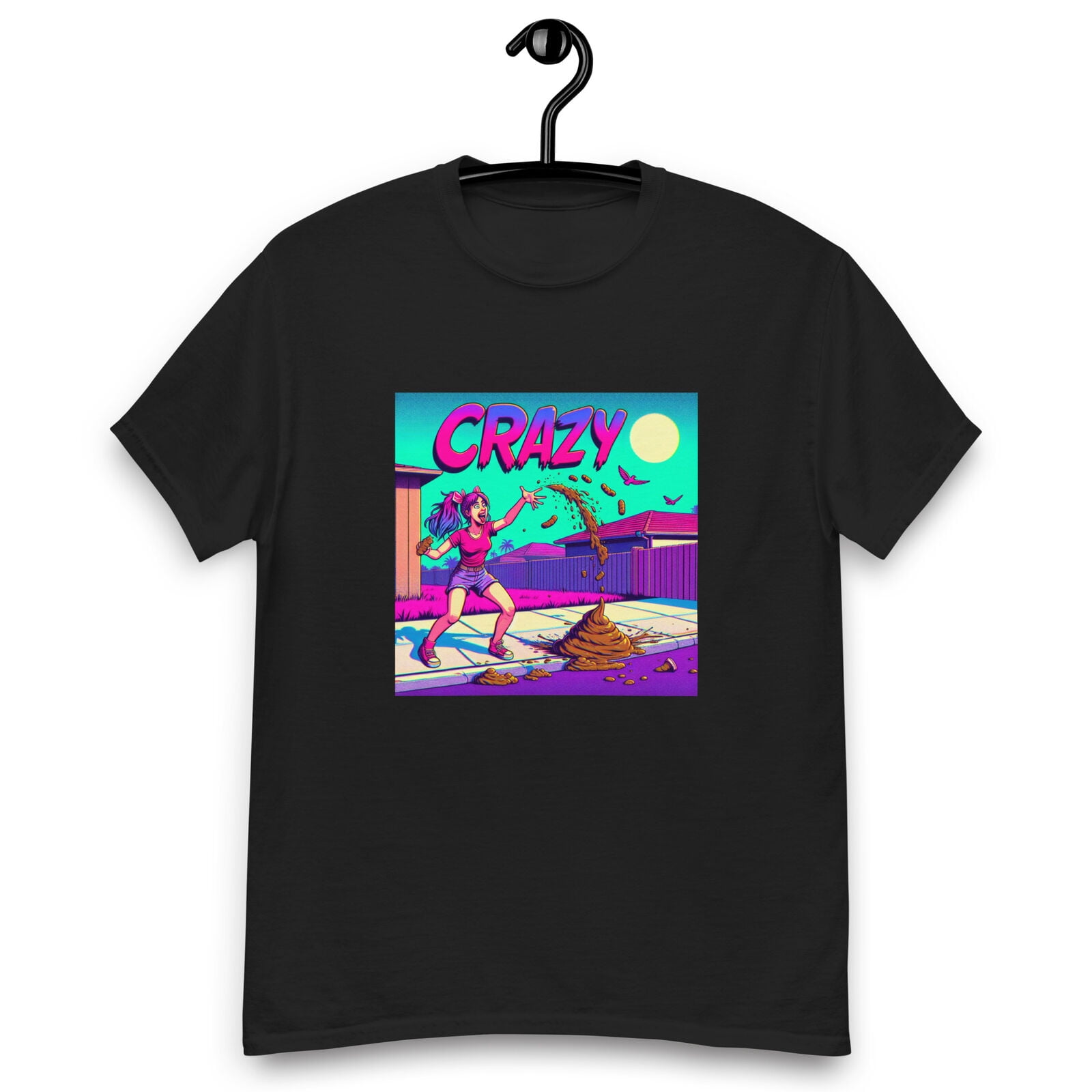 Crazy Girl Throwing Poop All Over The Place | Weird and Funny Unisex ...