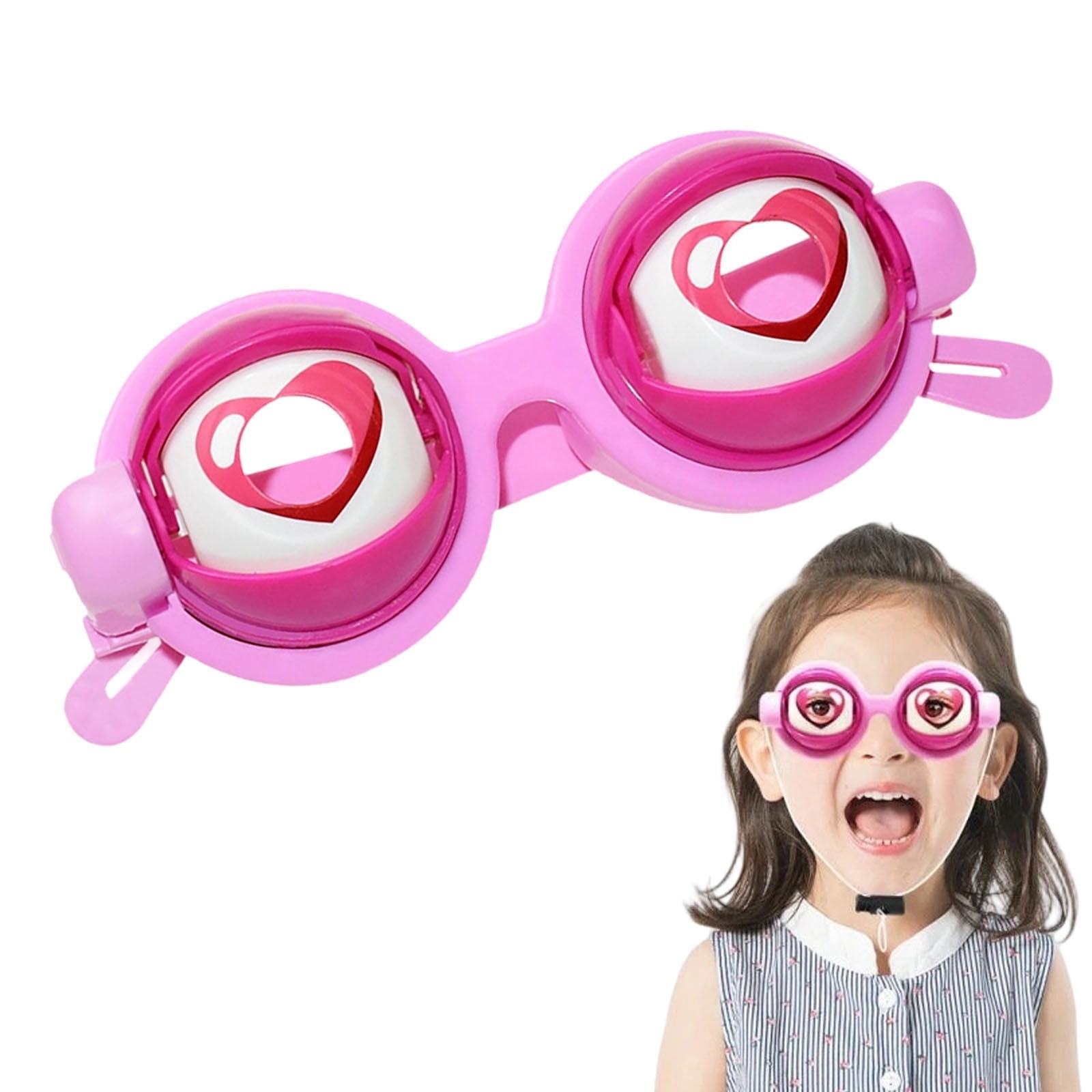 Crazy Glasses Pink Shaking Eyewear - Funny Vibrating Novelty Glasses ...