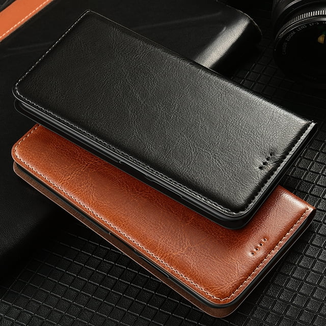 Crazy Horse Genuine Leather Case For iPhone 6 6S 7 8 Plus X XS XR 11 12 13 14 15 Pro Mini SE ...