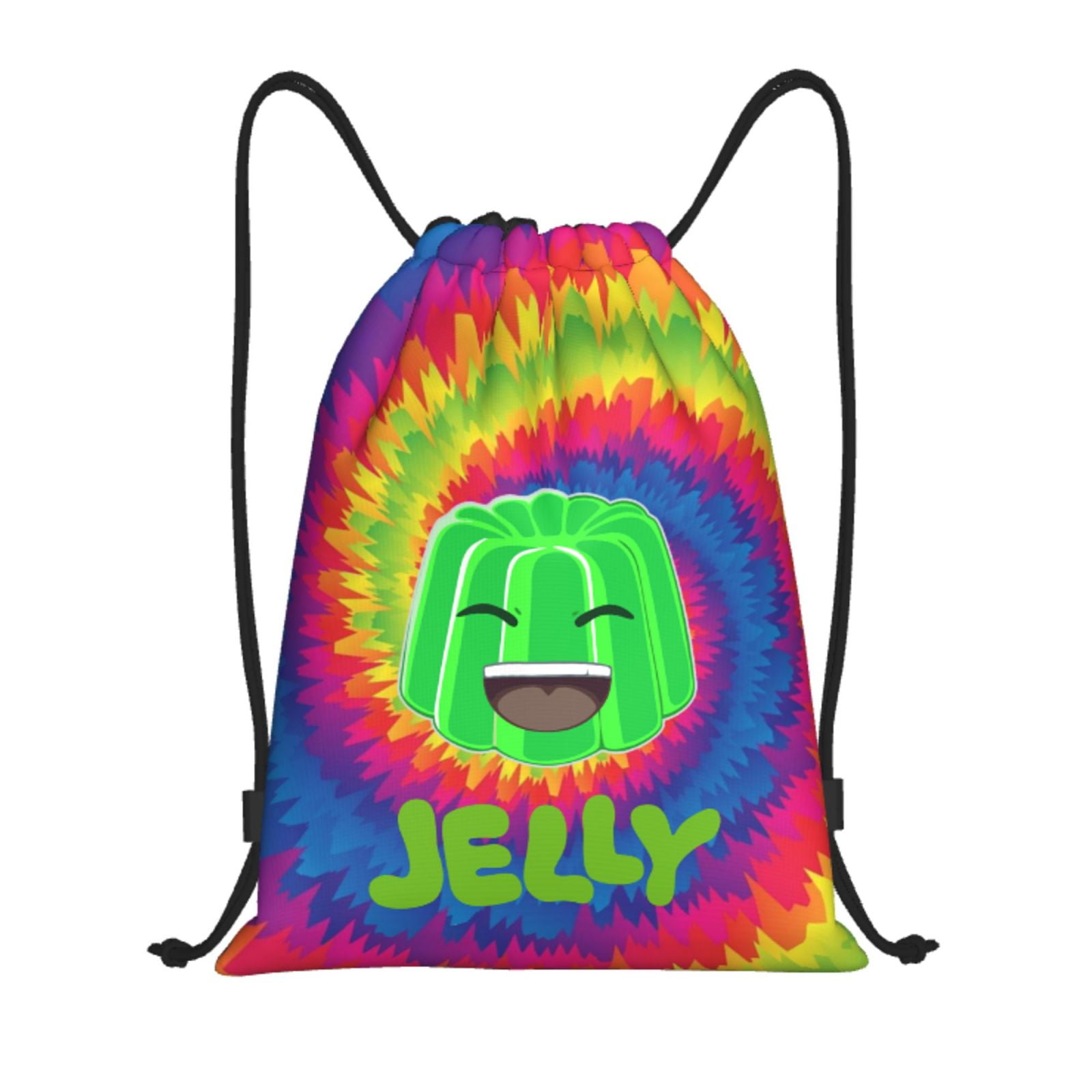Crazy Jelly Drawstring Backpack For Adults Youth Unisex Gym Cinch Bags ...