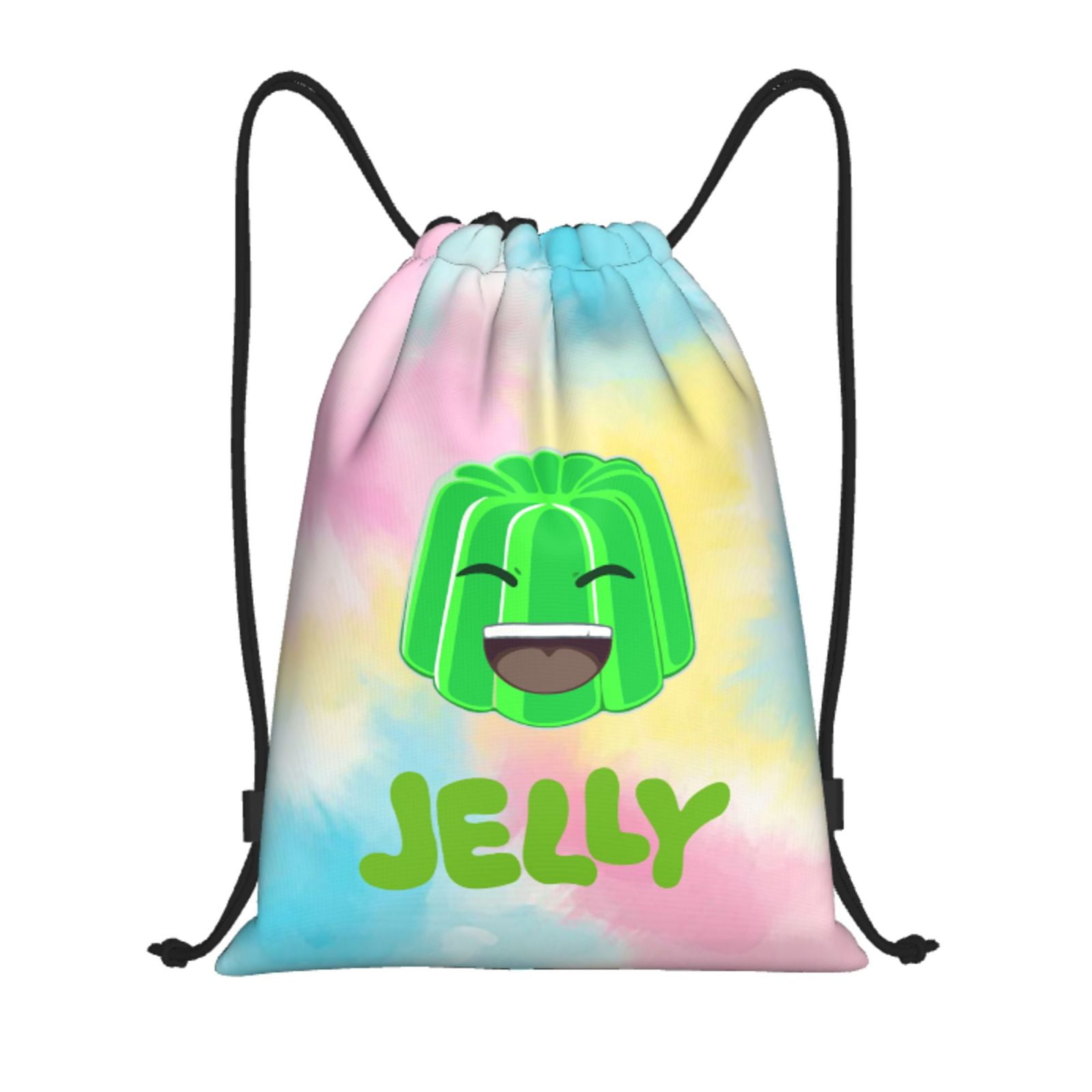 Crazy Jelly Drawstring Backpack For Adults Youth Unisex Gym Cinch Bags ...
