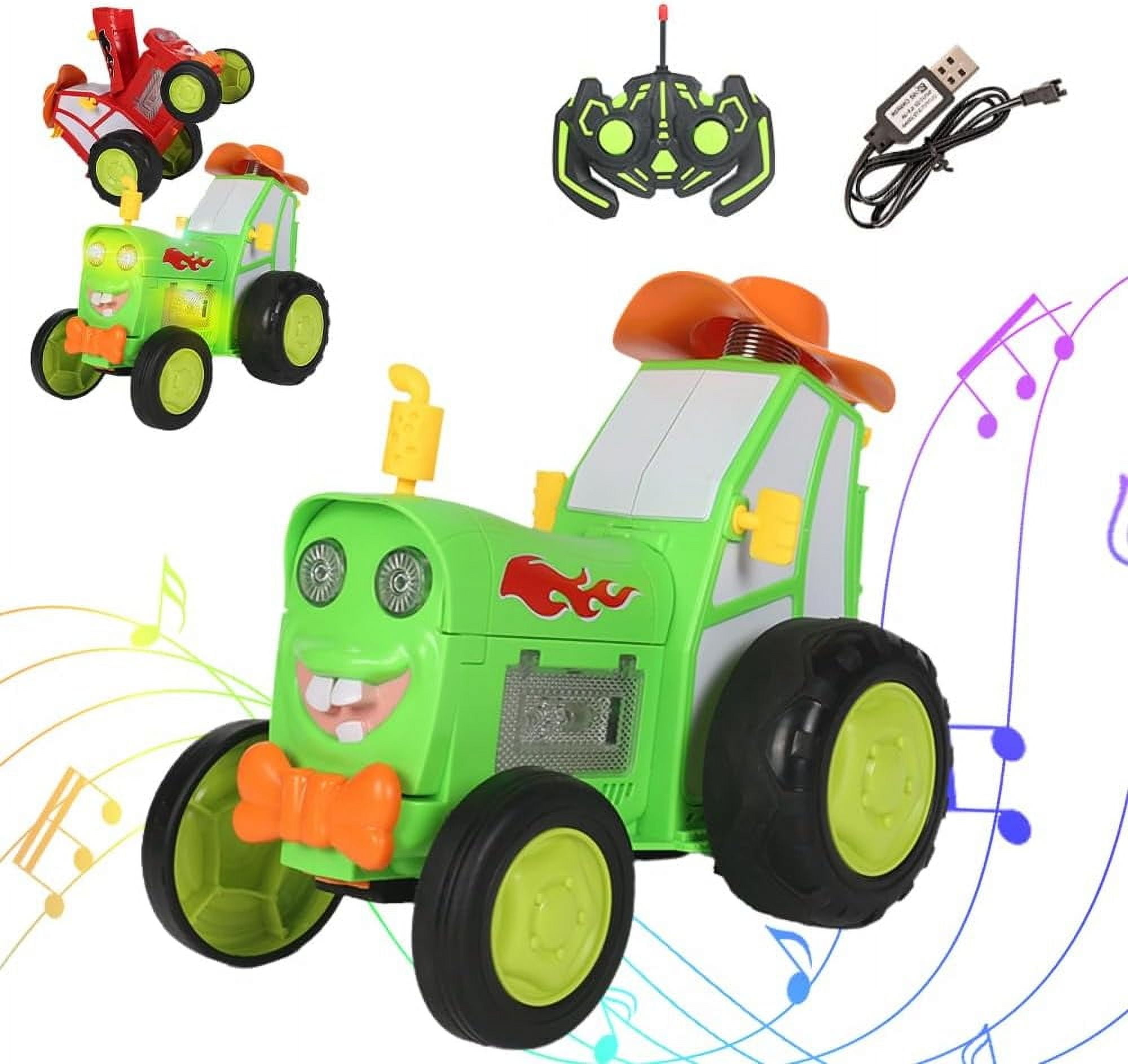 Crazy Jumping Car Toys, 2025 New 360° Rotating Remote Control Car, RC ...