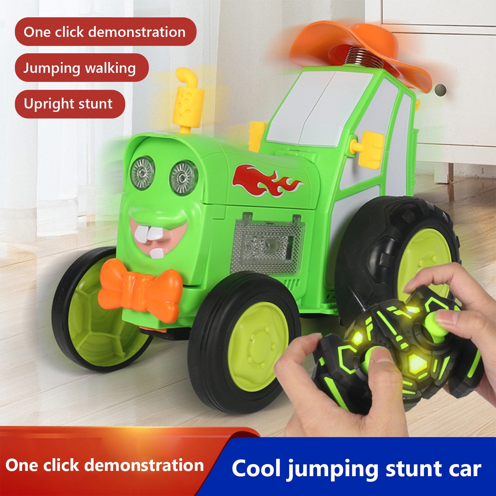 Crazy Jumping Car, Unique Dancing Stunt Car, Wireless Remote Control ...