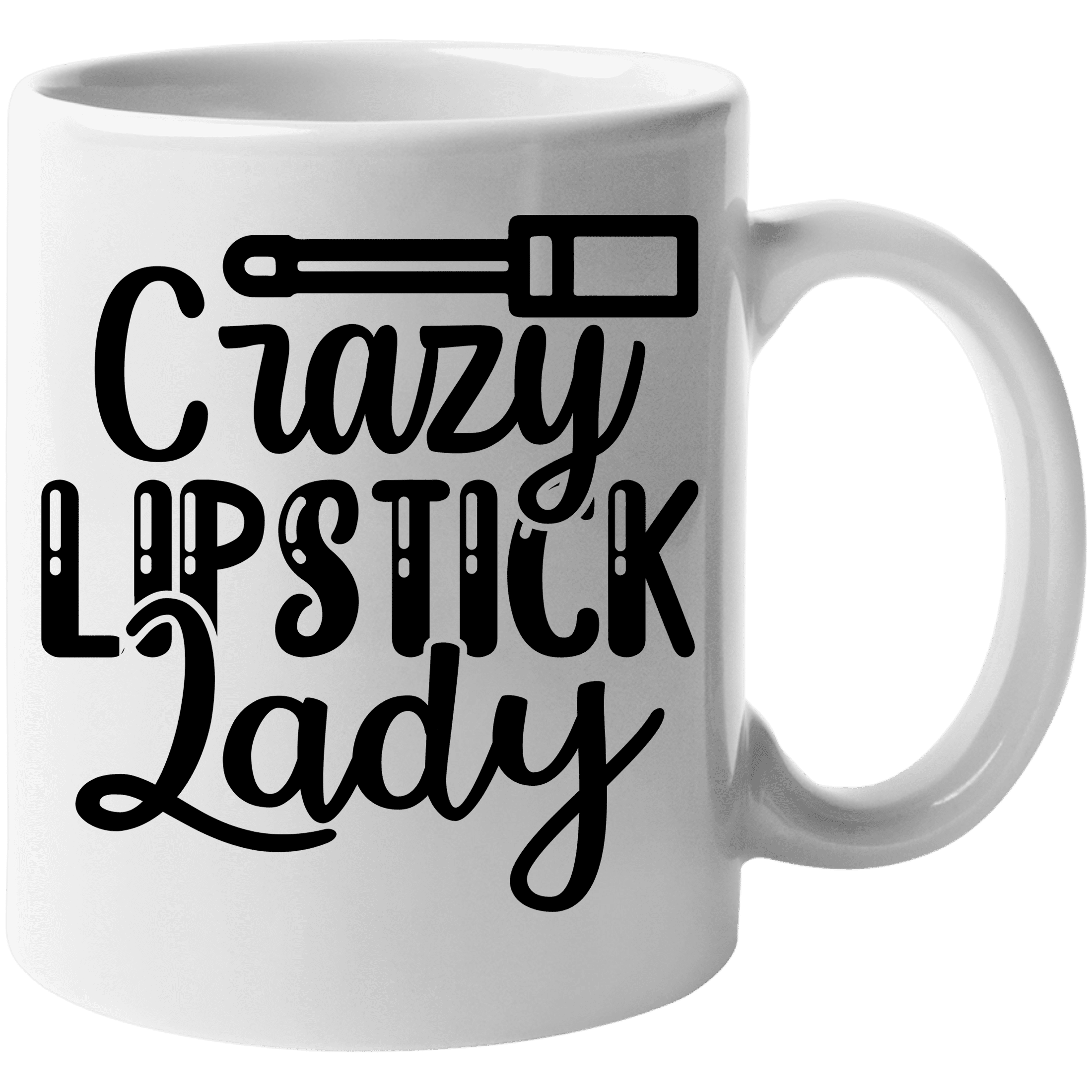 Crazy Lipstick Lady with Liquid Lipstick Applicator Design - Beauty ...