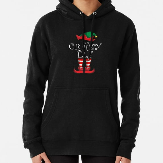 Crazy Matching Family Christmas Party Pajama Holiday Gear Outfit Hoodie ...