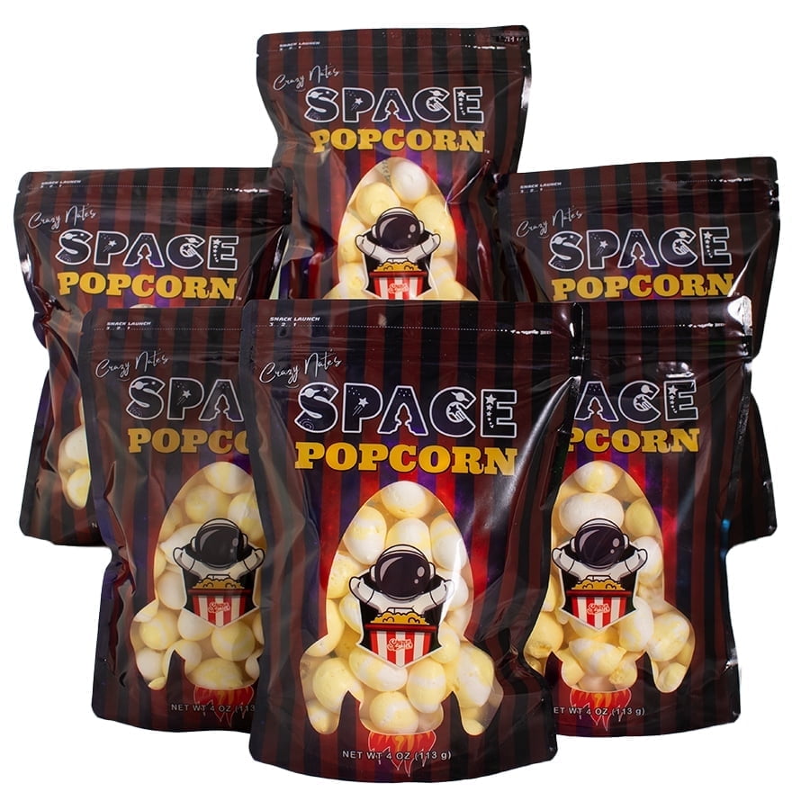 Crazy Nate's Space Popcorn™ - Freeze-Dried Butter Popcorn Taffy ...