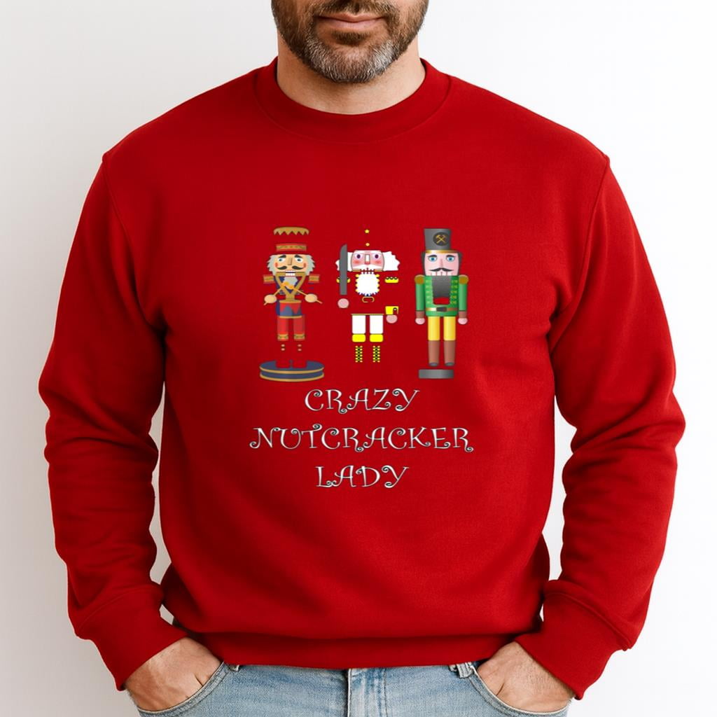 Crazy Nutcracker Lady Funny Christmas Holiday Ballet Graphic - Everyday Gift G2063 Unisex ...