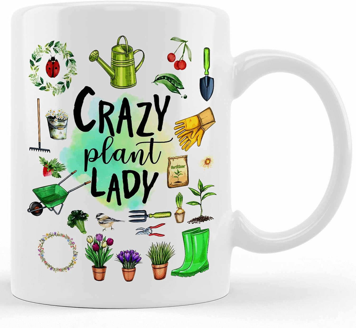 Crazy Plant Lay Mug, Birthday Gift Mug For Gardener, Plant Lover Gift ...