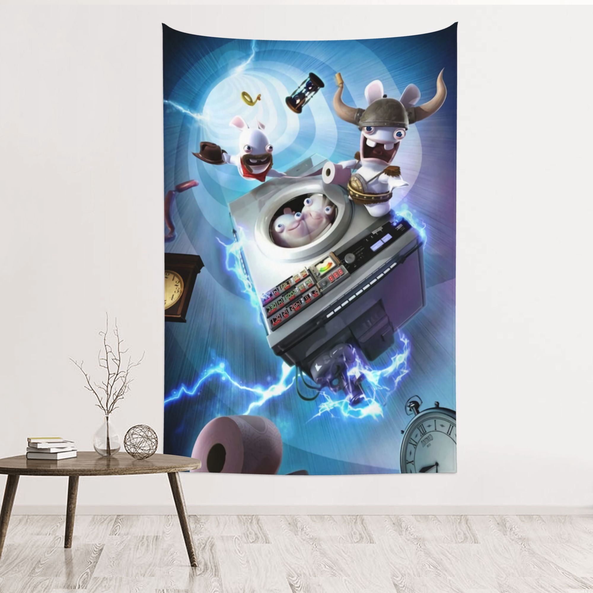 Crazy Rabbit Tapestry for Men, Boys Bedroom Living Room Dorm Wall Decor ...