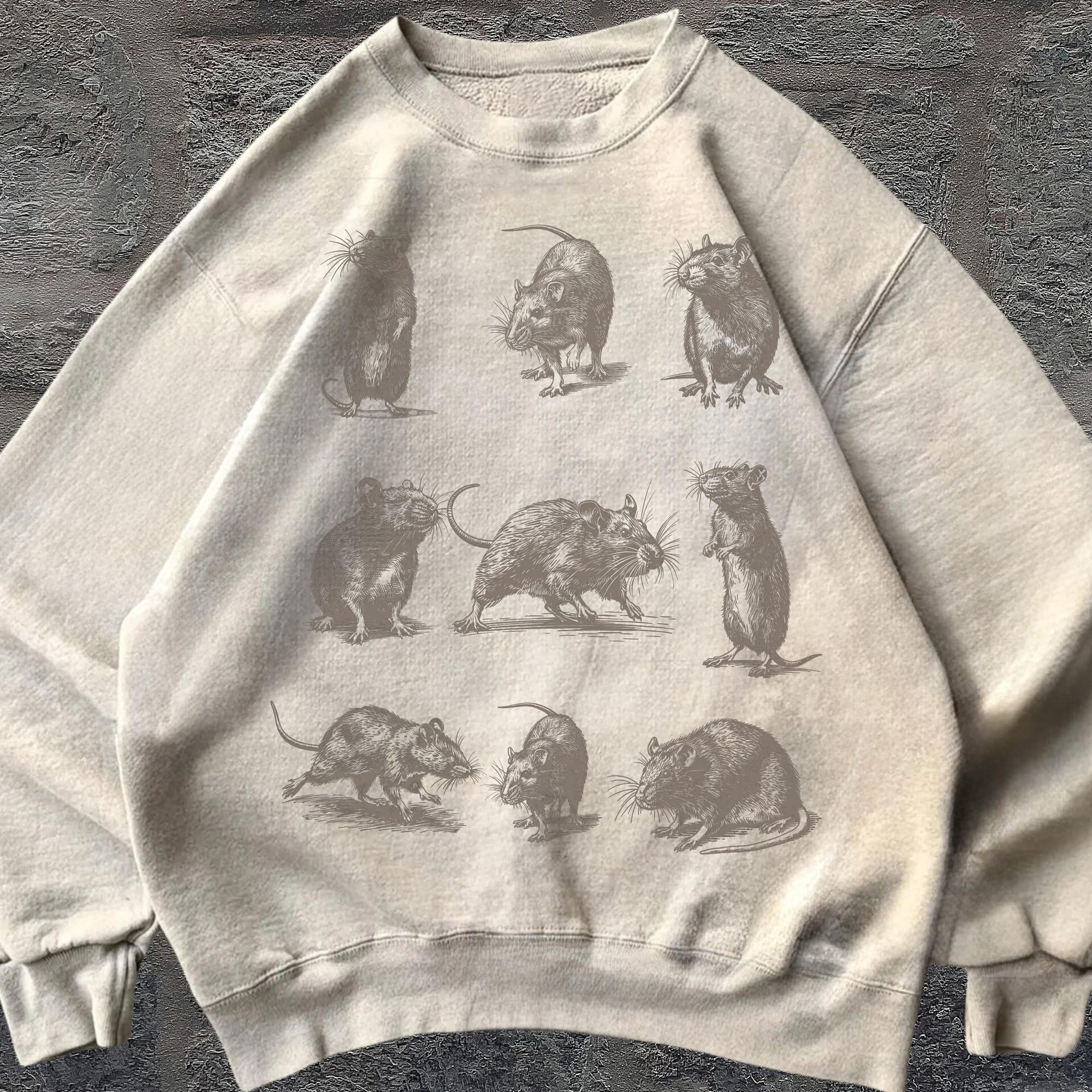 Crazy Rats 90s TShirt Retro Medieval Rat Tshirt Gothic Grunge Clothing ...