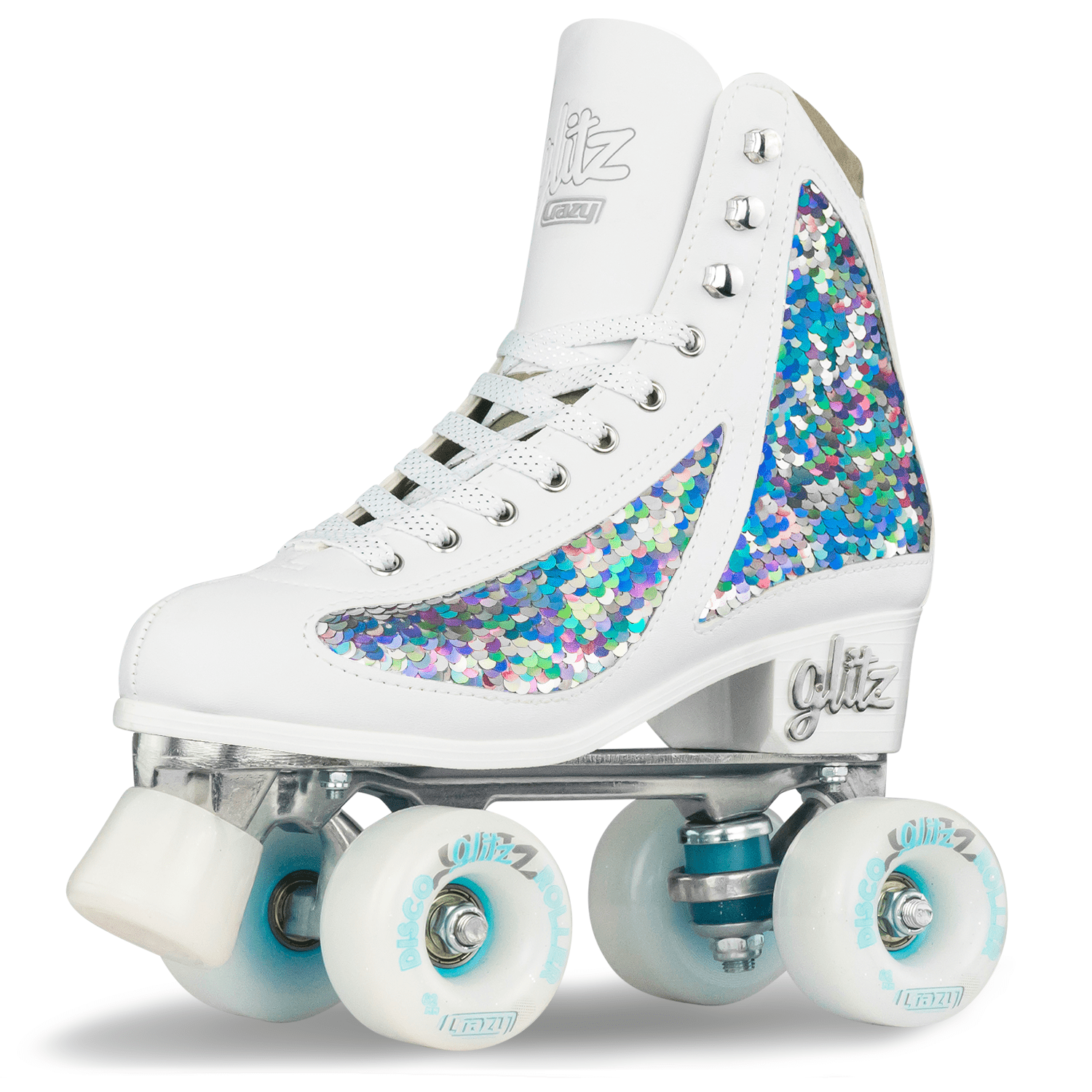 Crazy Skates Glitz Roller Skates | Adjustable or Fixed Sizes | Glitter ...