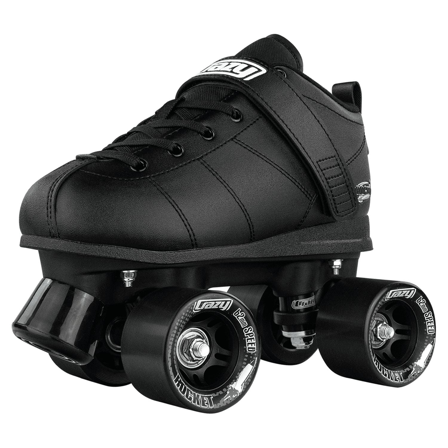 Crazy Skates Rocket Roller Skates, Quad Skates for Men, Indoor Outdoor ...