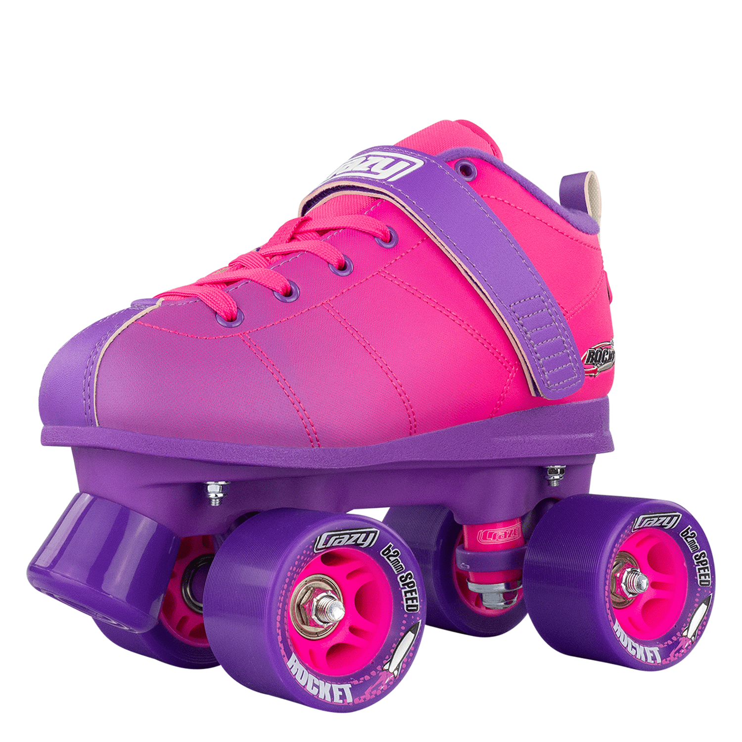 Crazy Skates Rocket Roller Skates - Outdoor Quad Skates for Kids and ...