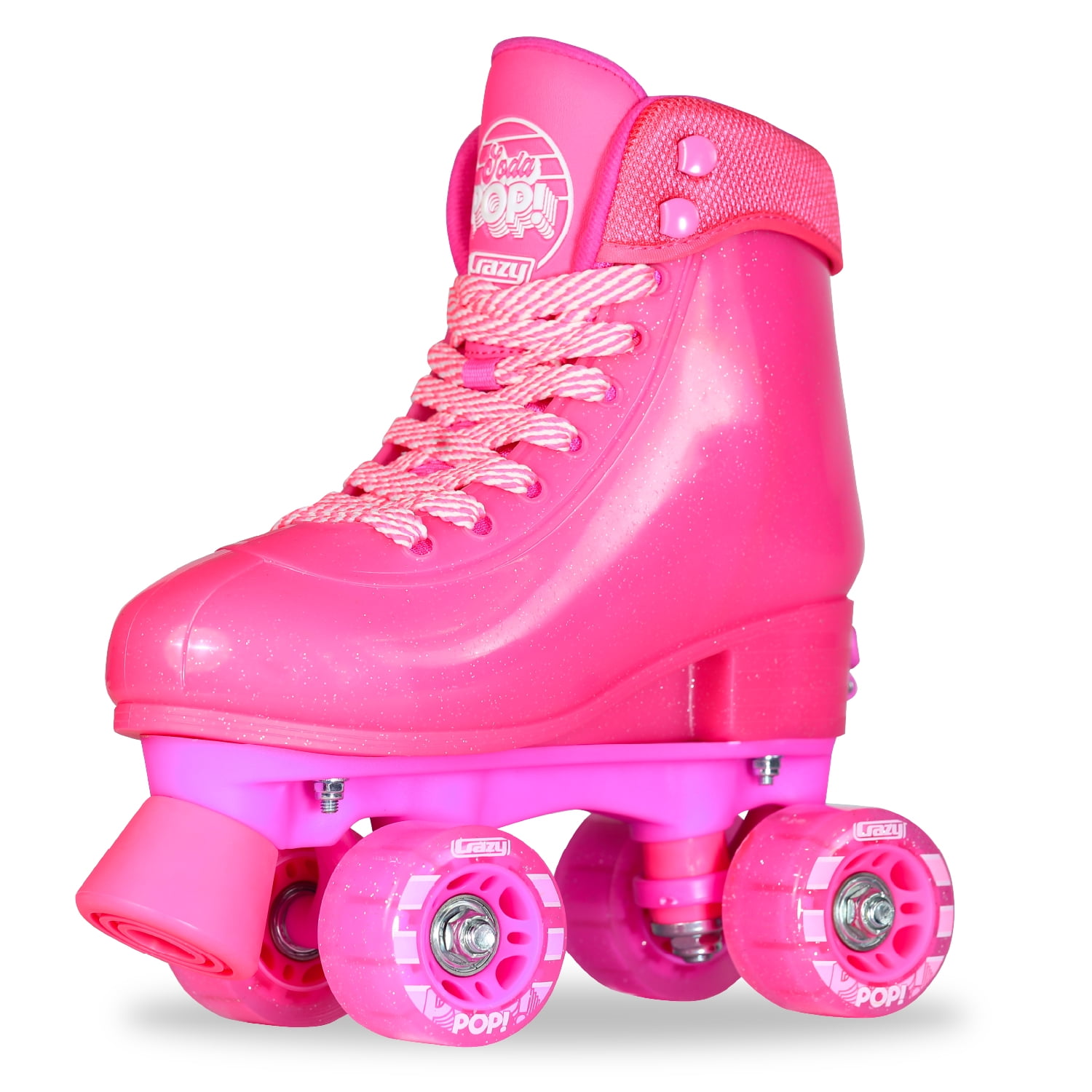 Crazy Skates Soda Pop Adjustable Kids Quad Roller Skates with PU Wheels ...
