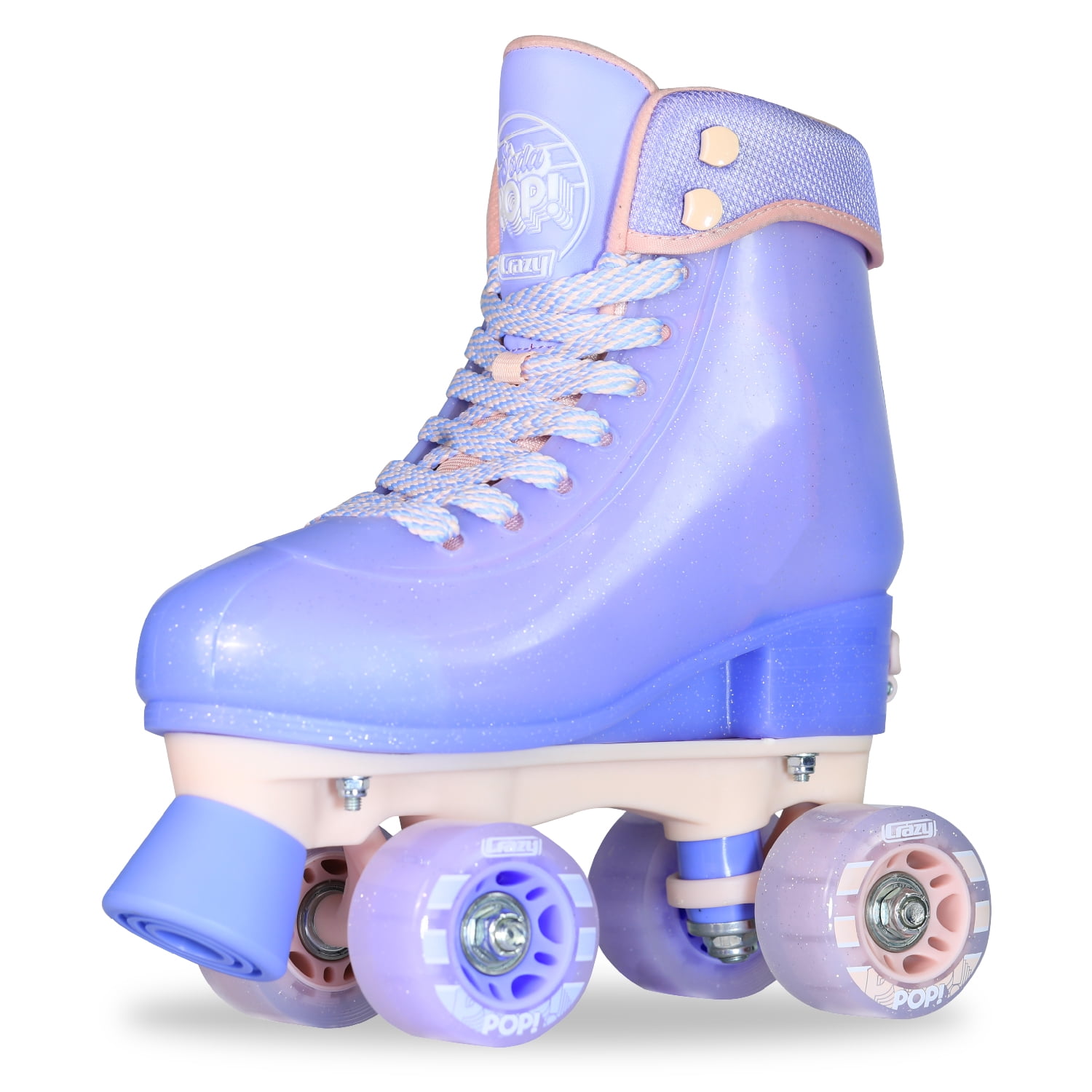 Crazy Skates Soda Pop Adjustable Kids Quad Roller Skates with PU Wheels ...