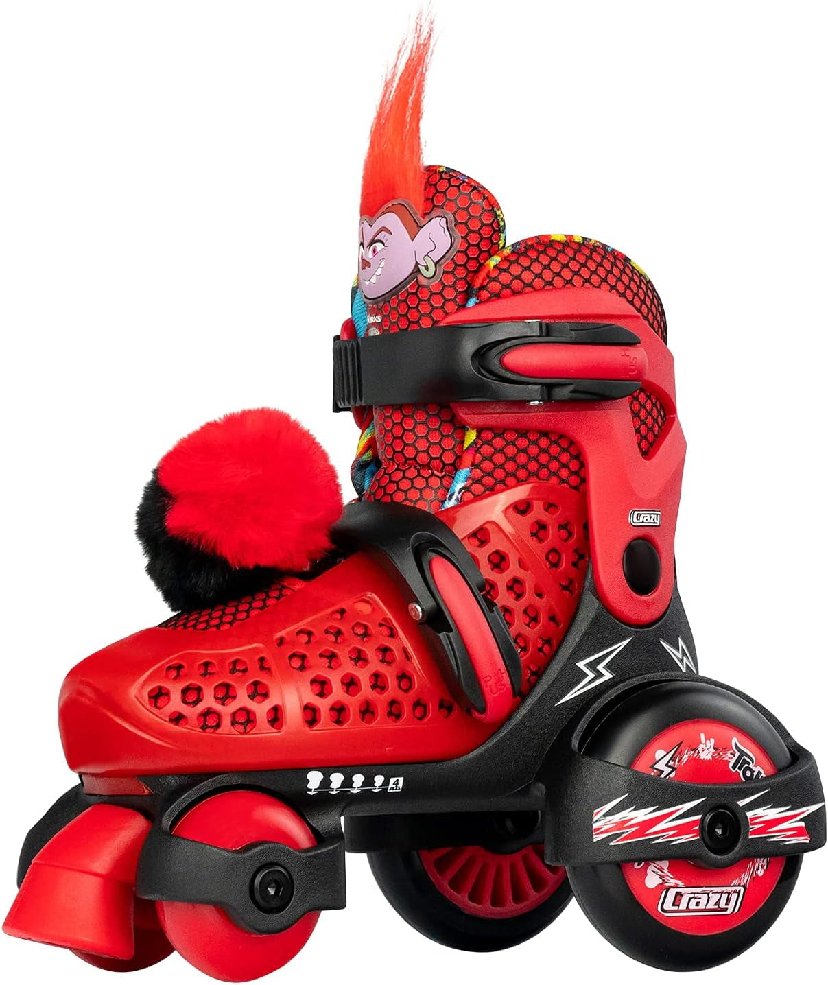 Crazy Skates Trolls Klip Klop Size Adjustable Roller Skates - Featuring ...
