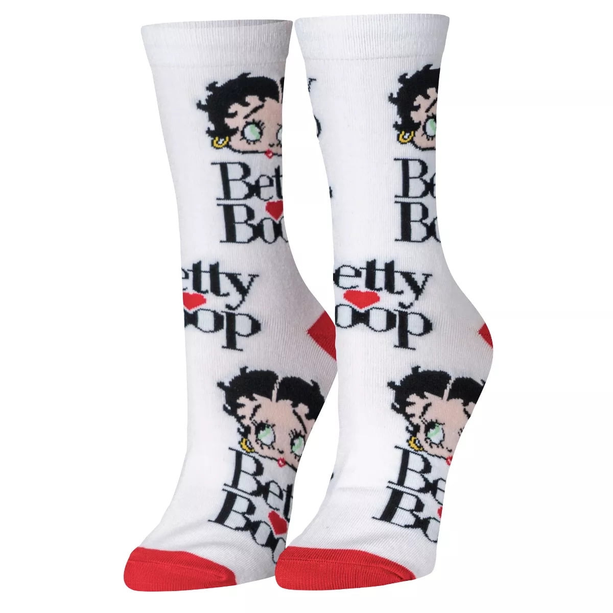 Crazy Socks Betty Bop Socks Unisex - Fun Print Novelty Crew Socks for ...