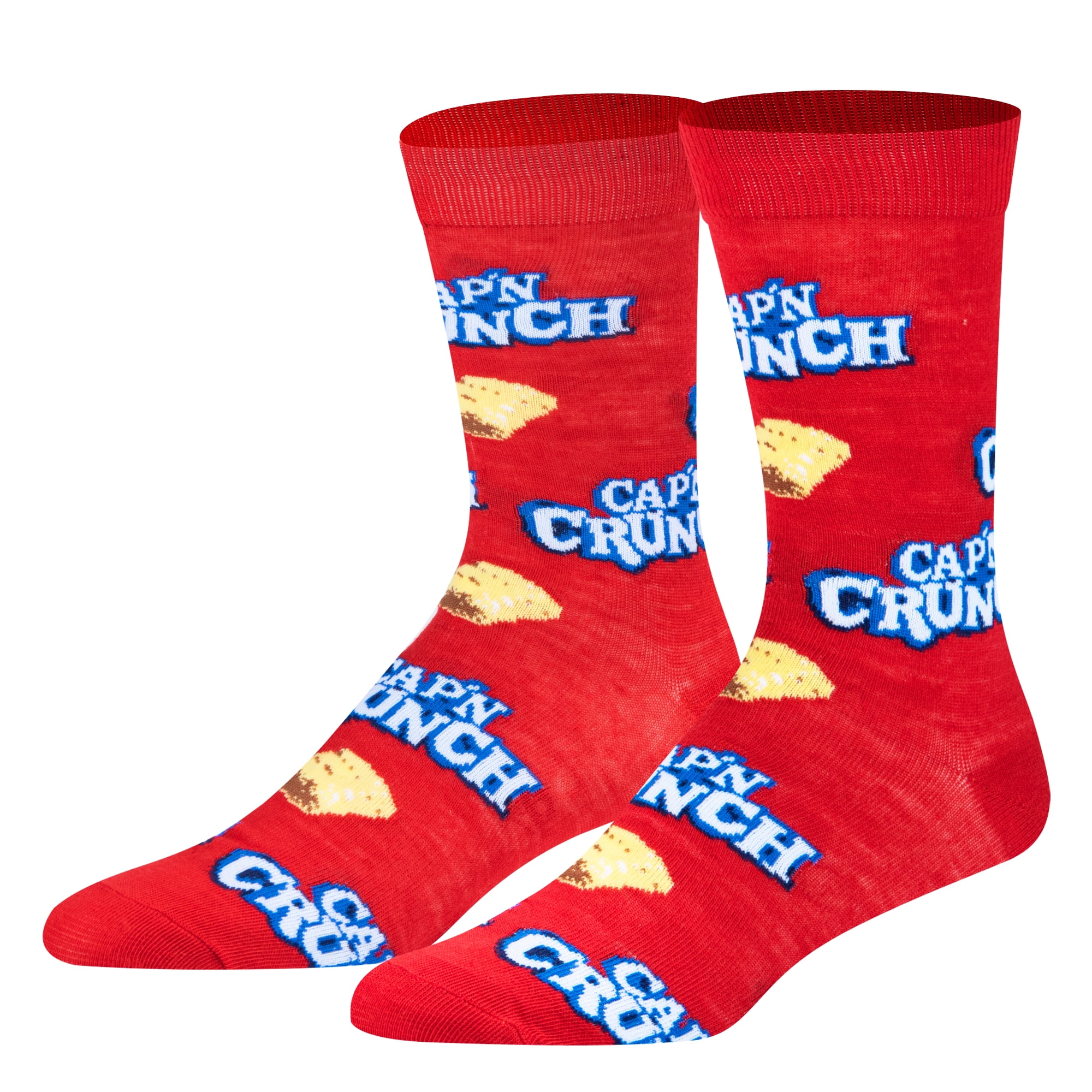 Crazy Socks, Cap'n Crunch, Crunchy Children's Breakfast Cereal Novelty ...