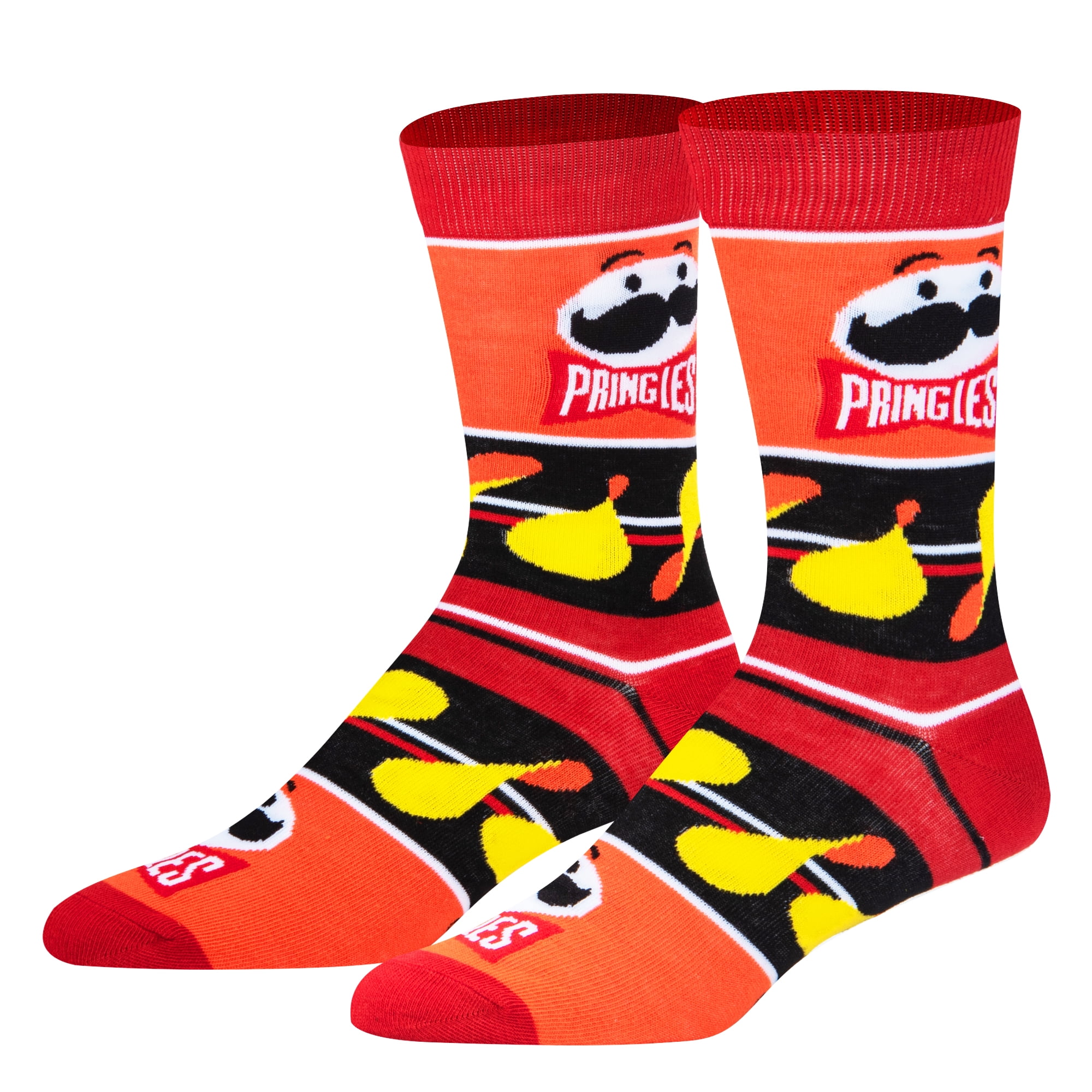 Crazy Socks, Pringles Chips, Funny Potato Chips Snack Food, Men's Crew ...