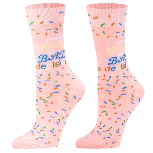 Crazy Socks, Women's, Graphic, Unique Designs, Crew Socks, Cute Silly ...