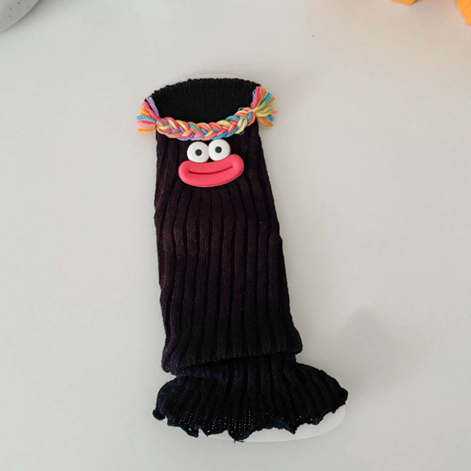 Crazy Socks for Kids Funny Novelty Silly Braid Hair Socks for Boys ...