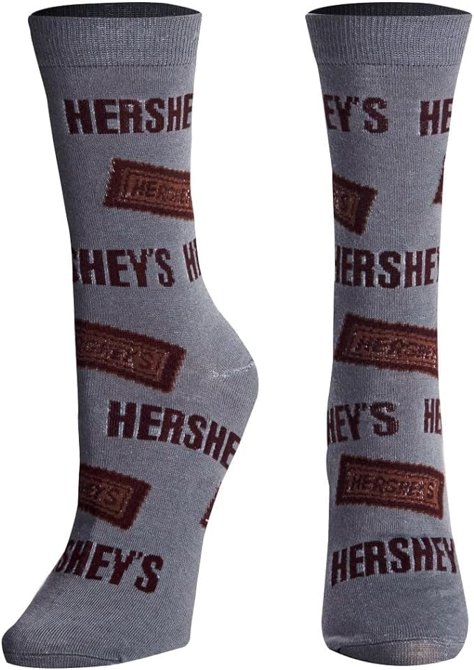Crazy Socks for Women, Hershey's Chocolate, Funny Colorful Prints ...