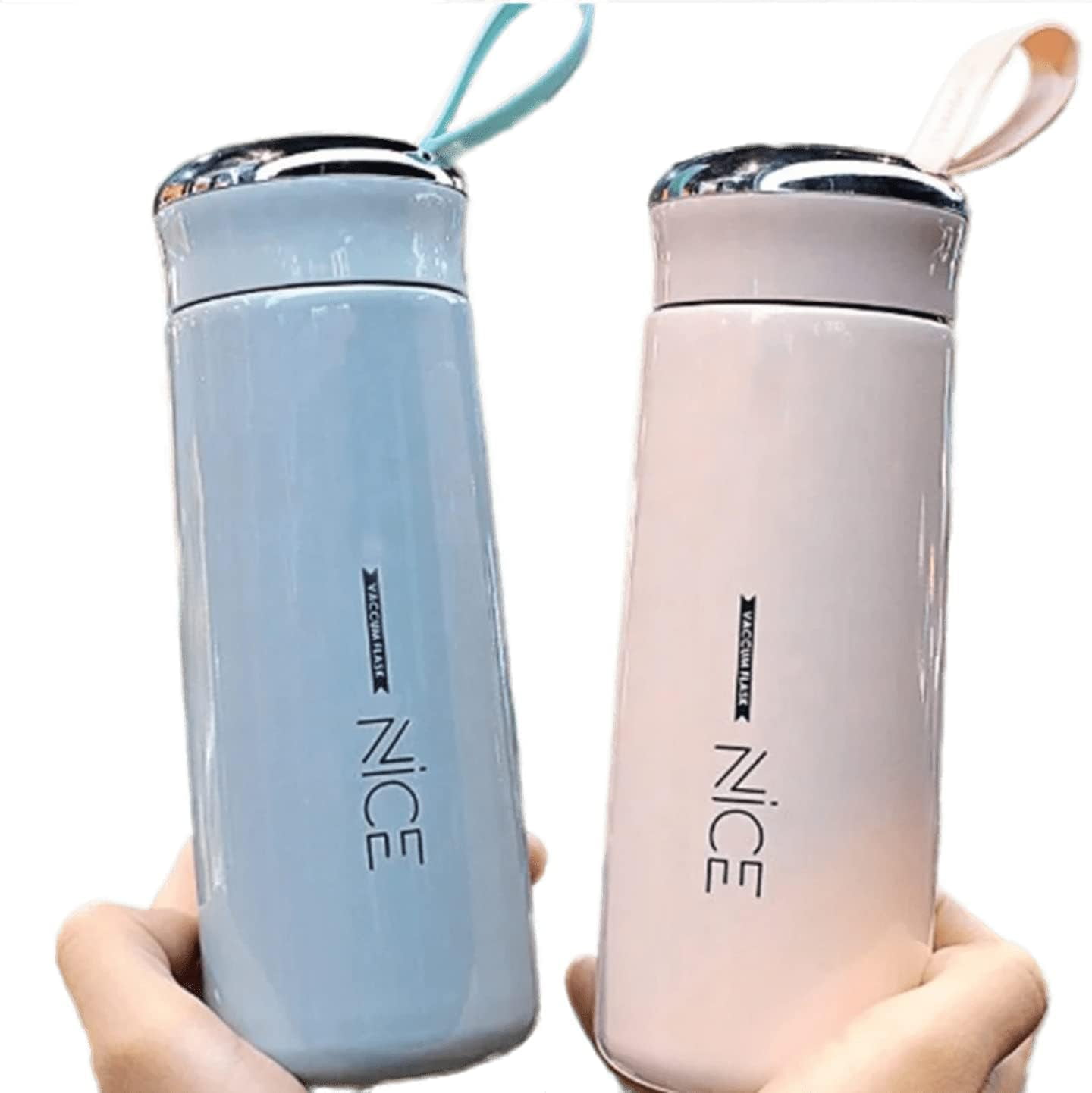Crazy Sutra Glass Water Bottles with Protective Plastic Shell 400ml ...