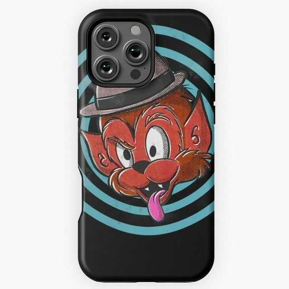 Crazy Vintage Werewolf Cartoon Character Phone Case for iPhone 16 15 14 ...
