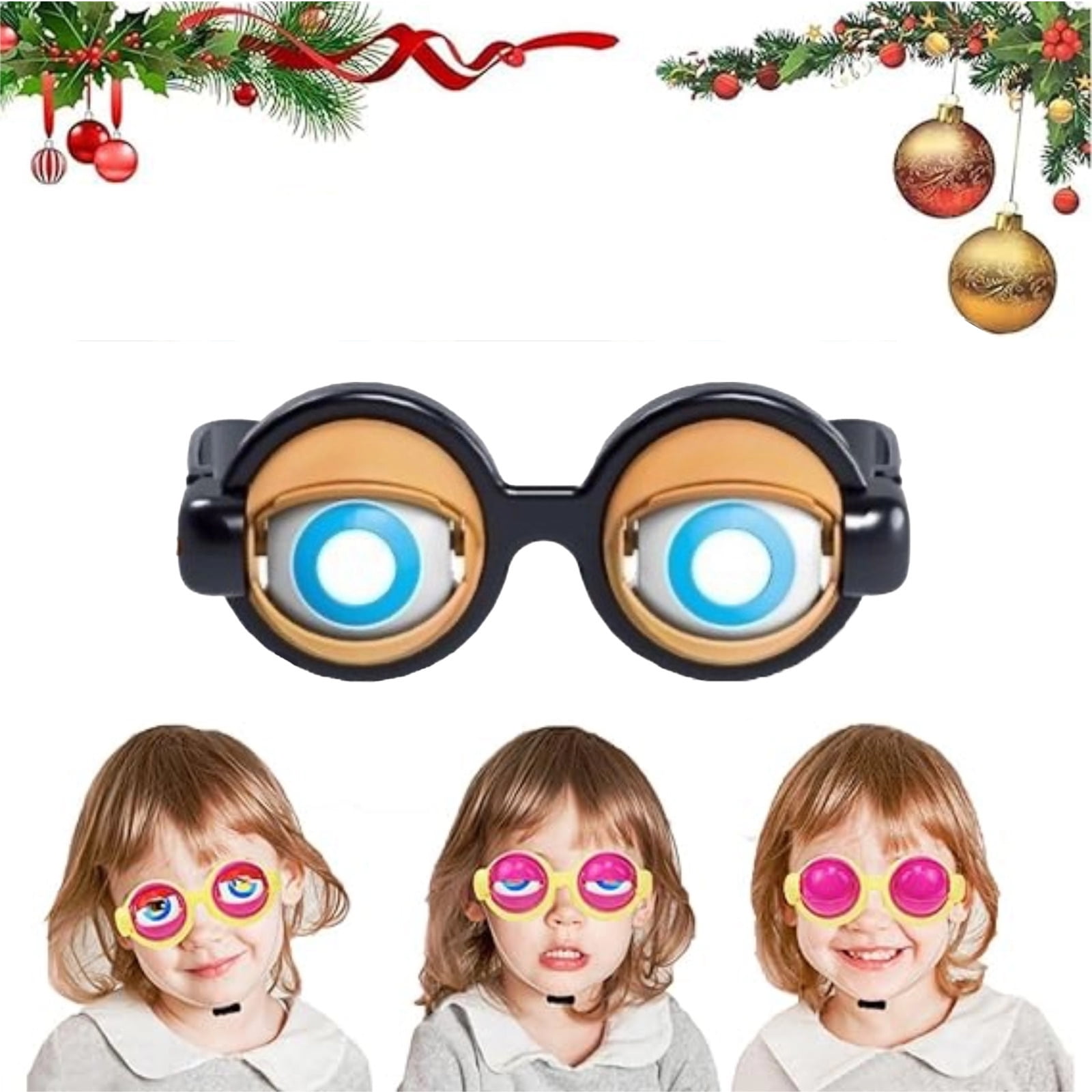 Crazy Winking Prank Glasses, Funny Glass with Winking Eye Mechanism ...