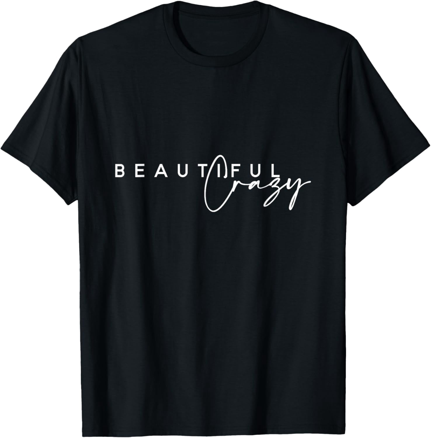 Crazy Women Beautiful Country Music Girl T-Shirt- Classic Unisex 100% ...