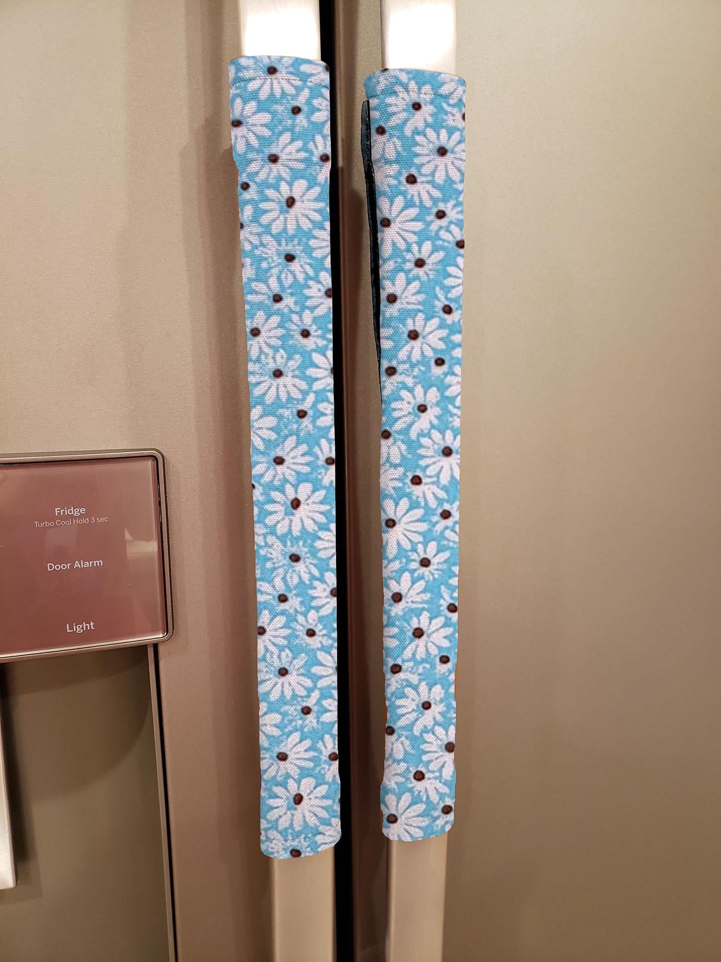 Crazy for Daisies Refrigerator Oven Dishwasher Handle Covers by Penny's ...