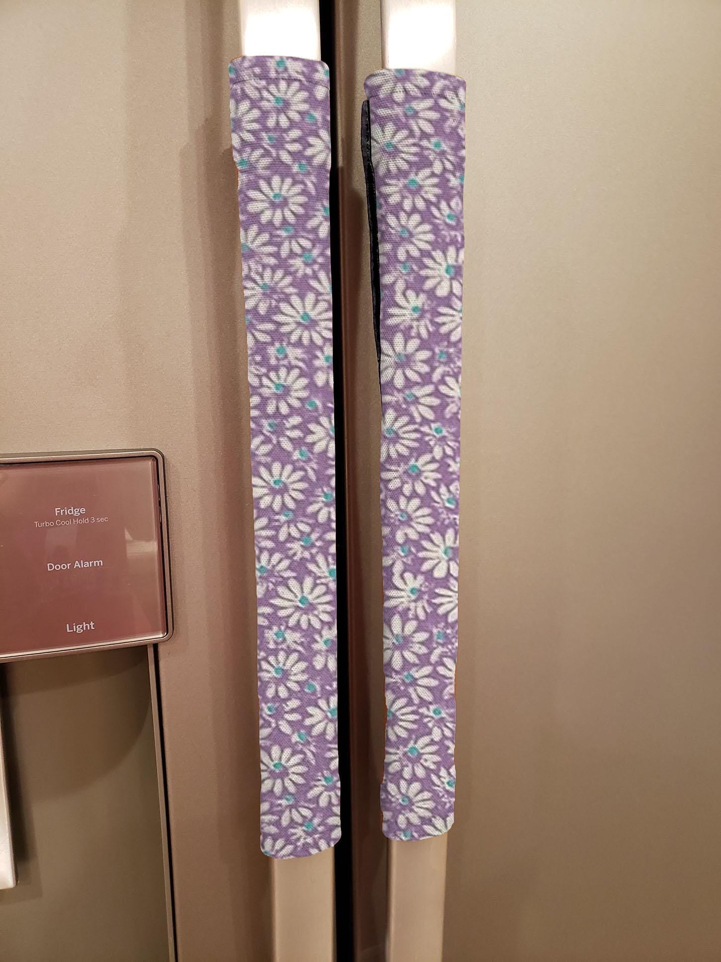 Crazy for Daisies Refrigerator Oven Dishwasher Handle Covers by Penny's ...